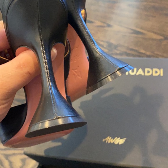 Amina Muaddi | Shoes | Rare Amina Muaddi X Awge Phoenix Sling Butterfly ...